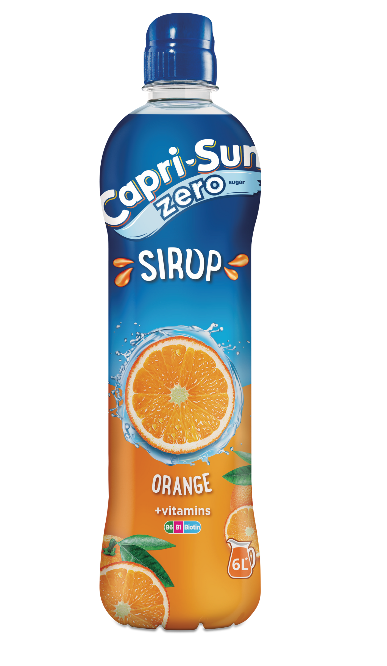 Capri-Sun Orange Zero Syrup - Iconic Taste with Zero Added Sugar