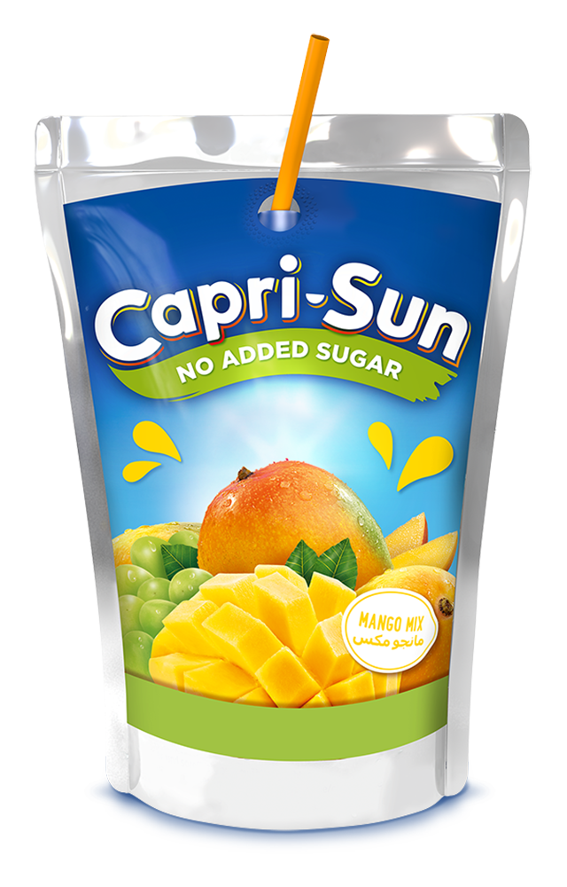 Capri-Sun Mango with No Added Sugar - Tasty, Natural Refreshment