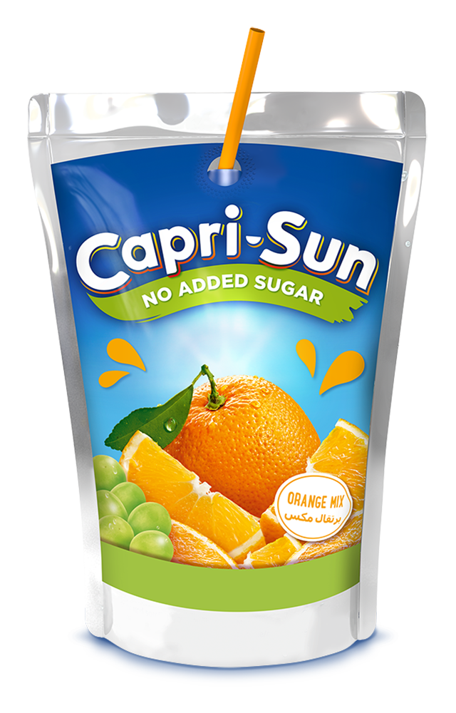 Capri-Sun Orange with No Added Sugar and Nothing Artificial - Pure ...