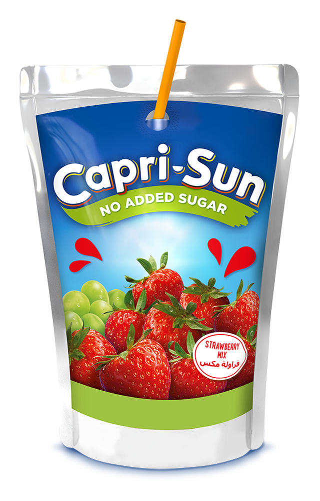Capri-Sun Strawberry with No Added Sugar - Sweet Strawberry Paradise